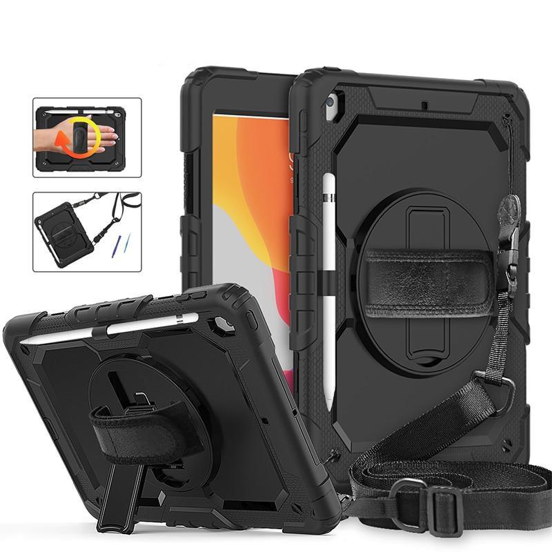Falcon iPad Case, Heavy Duty Protection With Kick Stand, Dustproof ...
